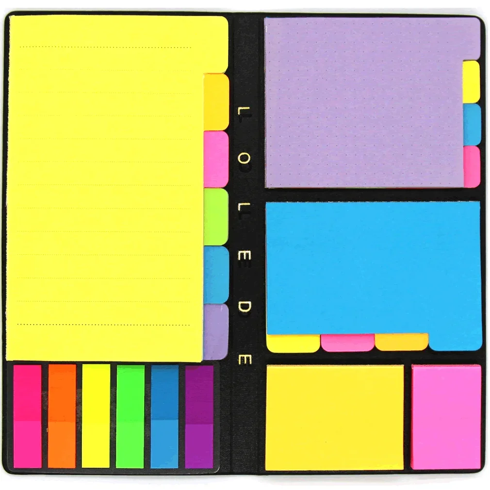 410-Sheets-Book-Sticky-Notes-Creative-Notepad-Memo-Pads-Office-School ...