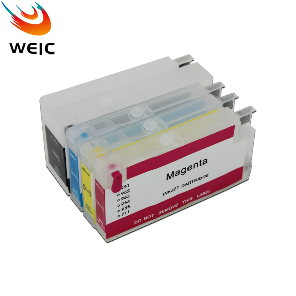 WEIC For HP 954XL 952XL 953XL 955XL ARC Refill Ink Cartridge Officejet ...