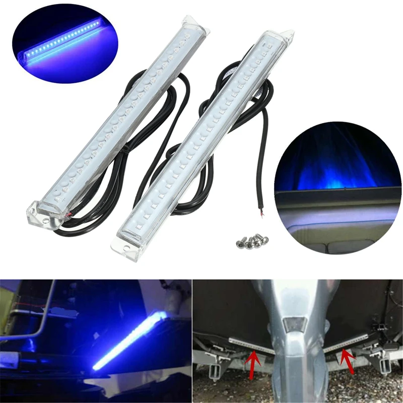 12V-21-LED-Marine-Yacht-Boat-LED-Underwater-Light-Waterproof-Fishing ...