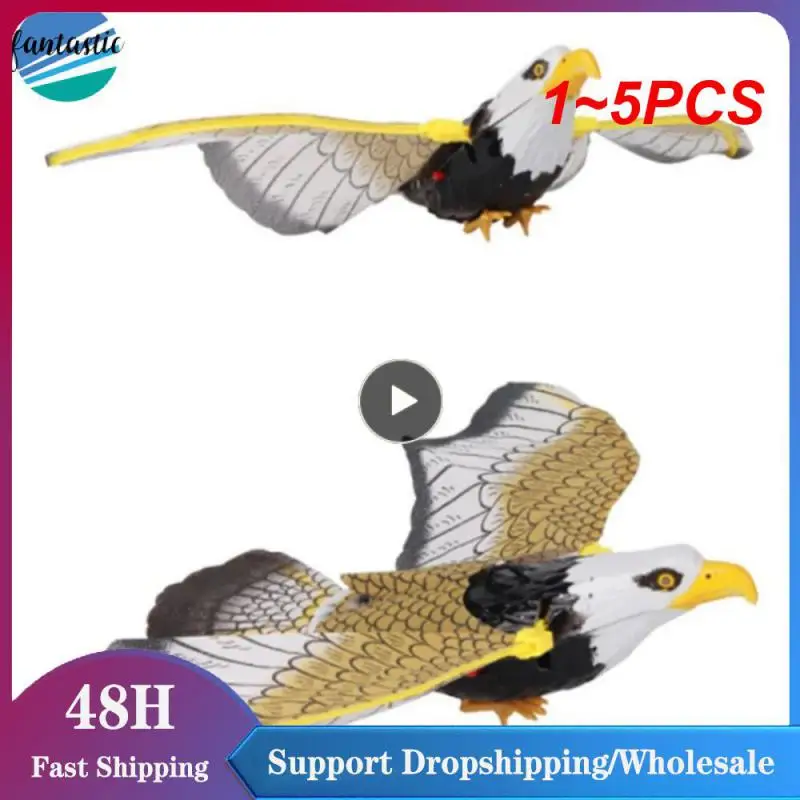 1-5PCS-Fake-Flying-Hawk-Decoy-Bird-Deterrent-Devices-Scare-Birds-Away ...