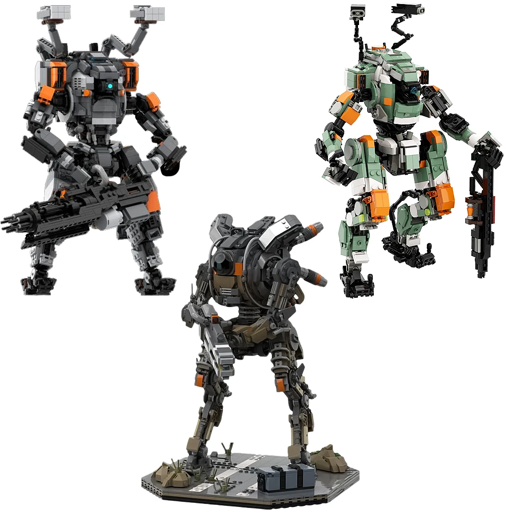 MOC BT-7274 Vanguard-class Titan Bricks Game Titanfall 2 FS-1041 Titan ...