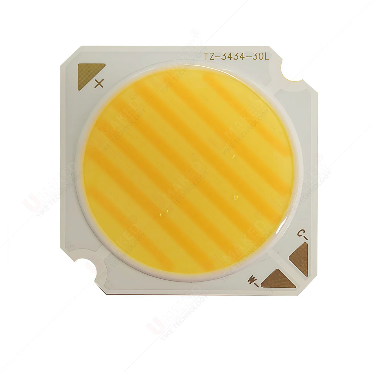 2pcs 34x34mm LED downlight source 60W+60W Chip COB Beads 2700+8500K ...