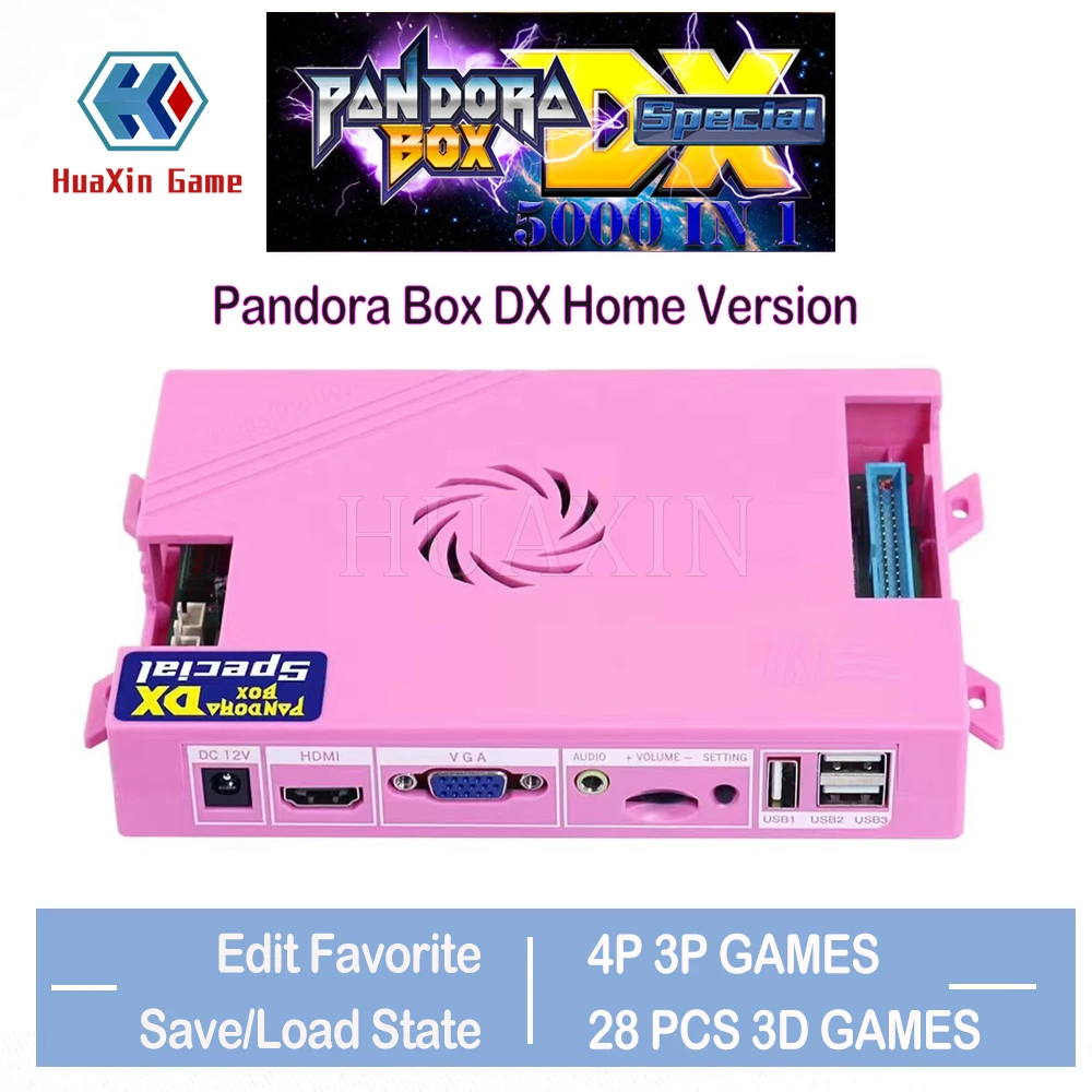 Pandora Box DX Special Family Version 5000 in 1 arcade game board vga ...