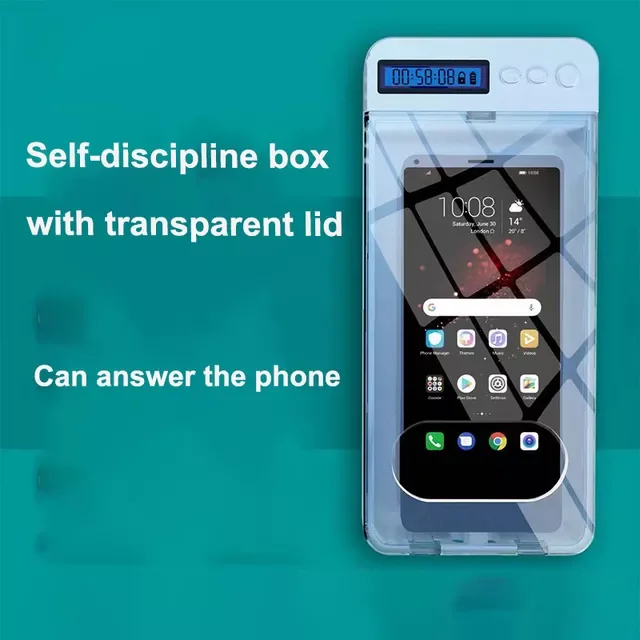 Phone Timer Lock Box Self-control Phone Lock Box For Kids Students For ...