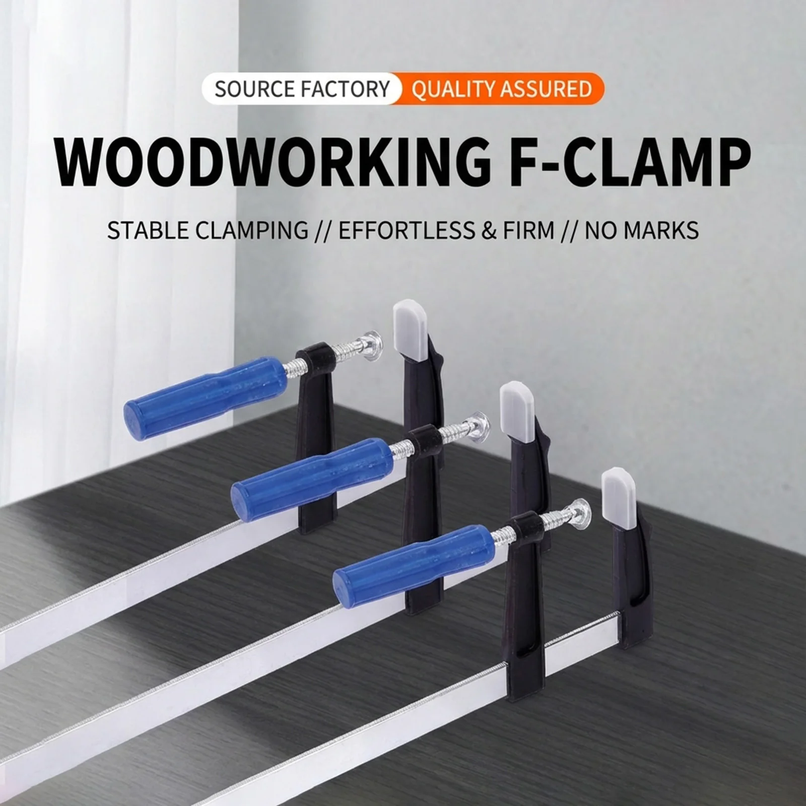 F Type Woodworking Clamp Quick Clamping Tool High Strength Carbon Steel ...