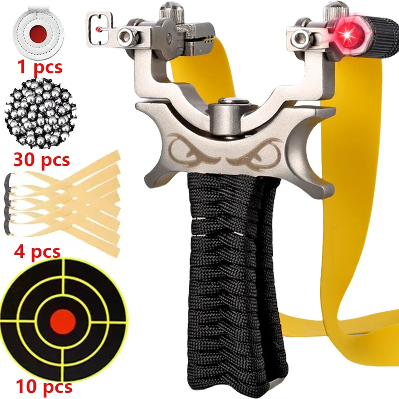 High-Precision-Shooting-Slingsshot-Stainless-Steel-Catapult-Outdoor ...