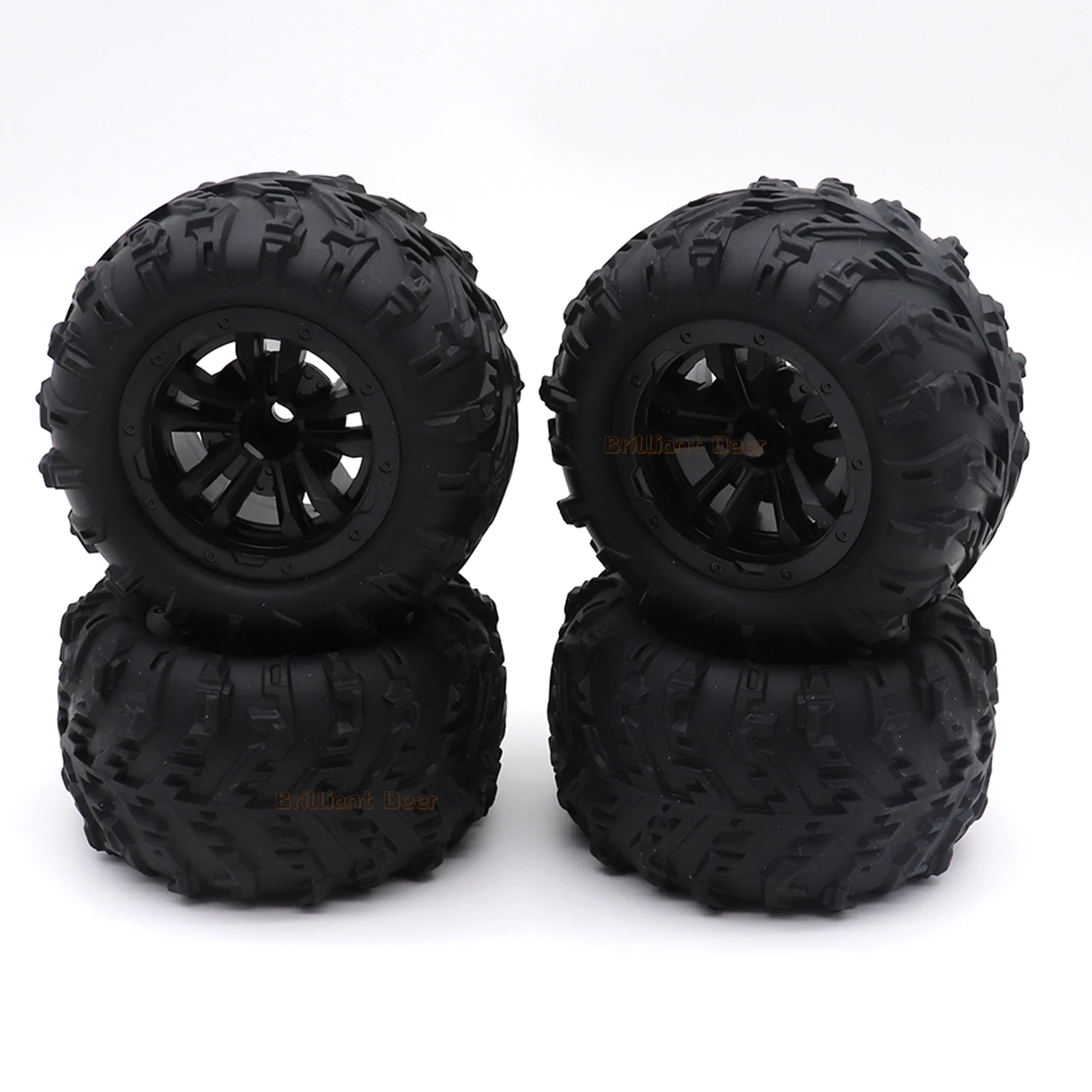 4PCS-lot-12mm-Hex-Monster-Truck-Wheel-Tires-for-SCY-16101-Pro-16102-Pro ...