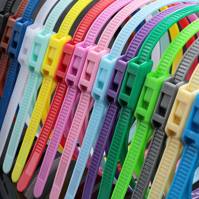 Plastic-Nylon-Cables-Zip-Ties-Multi-Purpose-Self-Locking-Cord-Cable ...