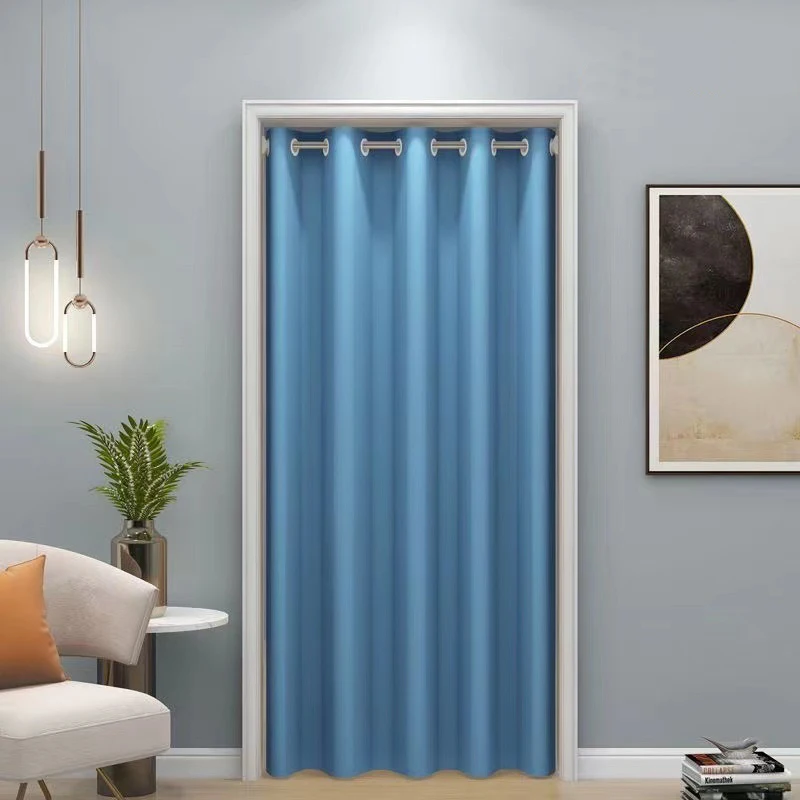 High-end-Solid-Lightproof-Door-Curtain-for-Bedroom-Heavy-Duty-Closet ...