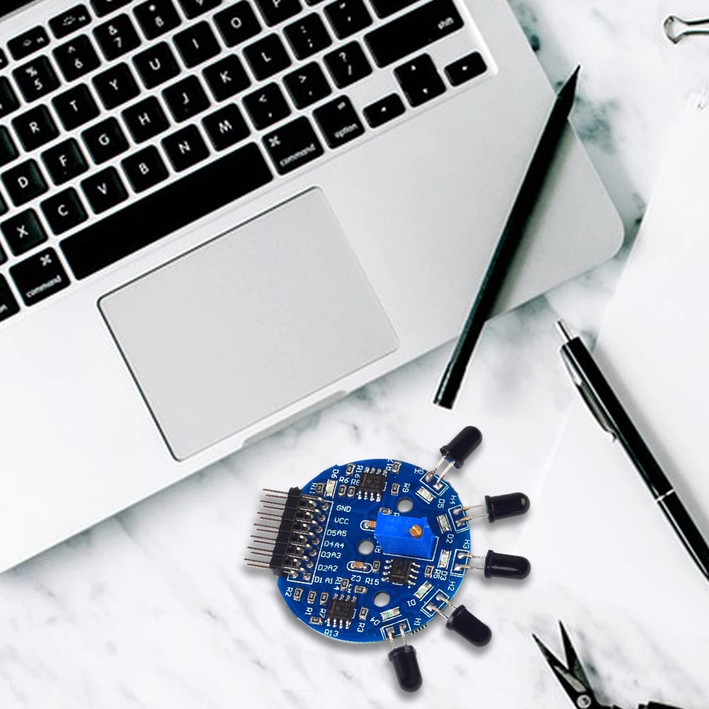 5 Way Flame Sensor Module Dual Output Fire Detection Sensor Module Easy