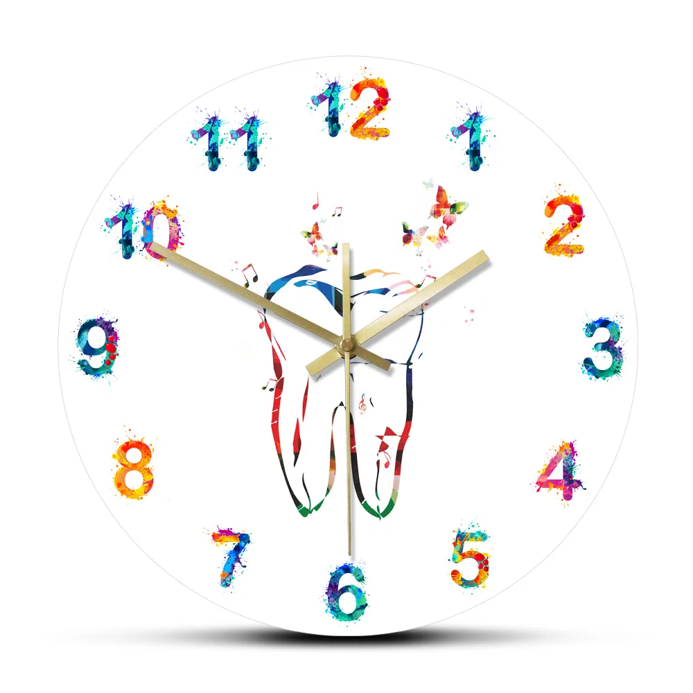 Wall Clock Dental Clinic | Clock Modern Design Dental | Clock Home Wall ...