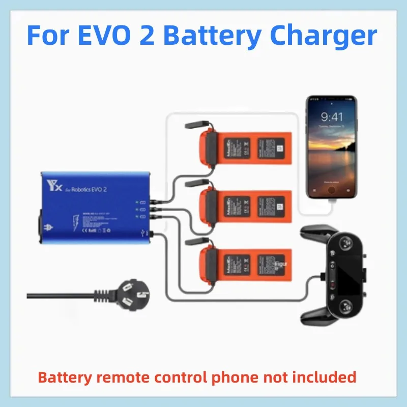 5in1-Hub-De-Carregamento-Para-Autel-Robotics-EVO-2-Hub-De-Carregador-De ...