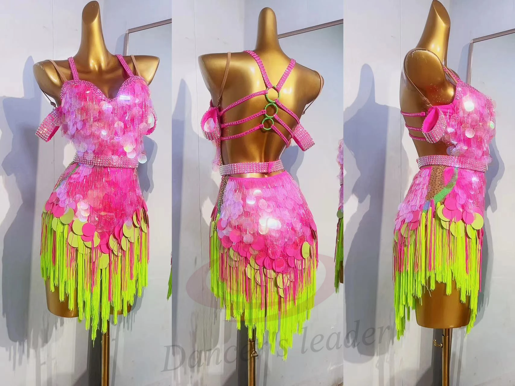 Latin-Dance-Competition-Color-Version-High-end-Custom-Contrast-Color ...