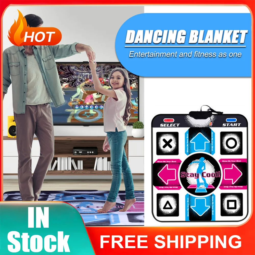 Dancing Step Dance Pads Dancer Blanket Non Slip Foot Print Dance Mats ...