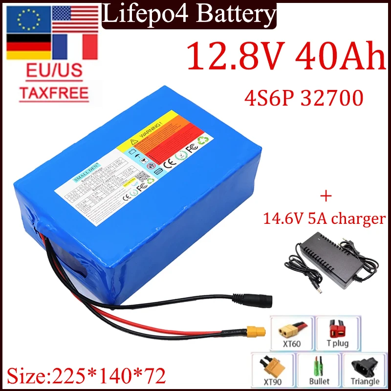 32700-4S6P-12-8V-40000mAh-Lifepo4-Battery-Pack-14-6V-5A-Charger-with ...