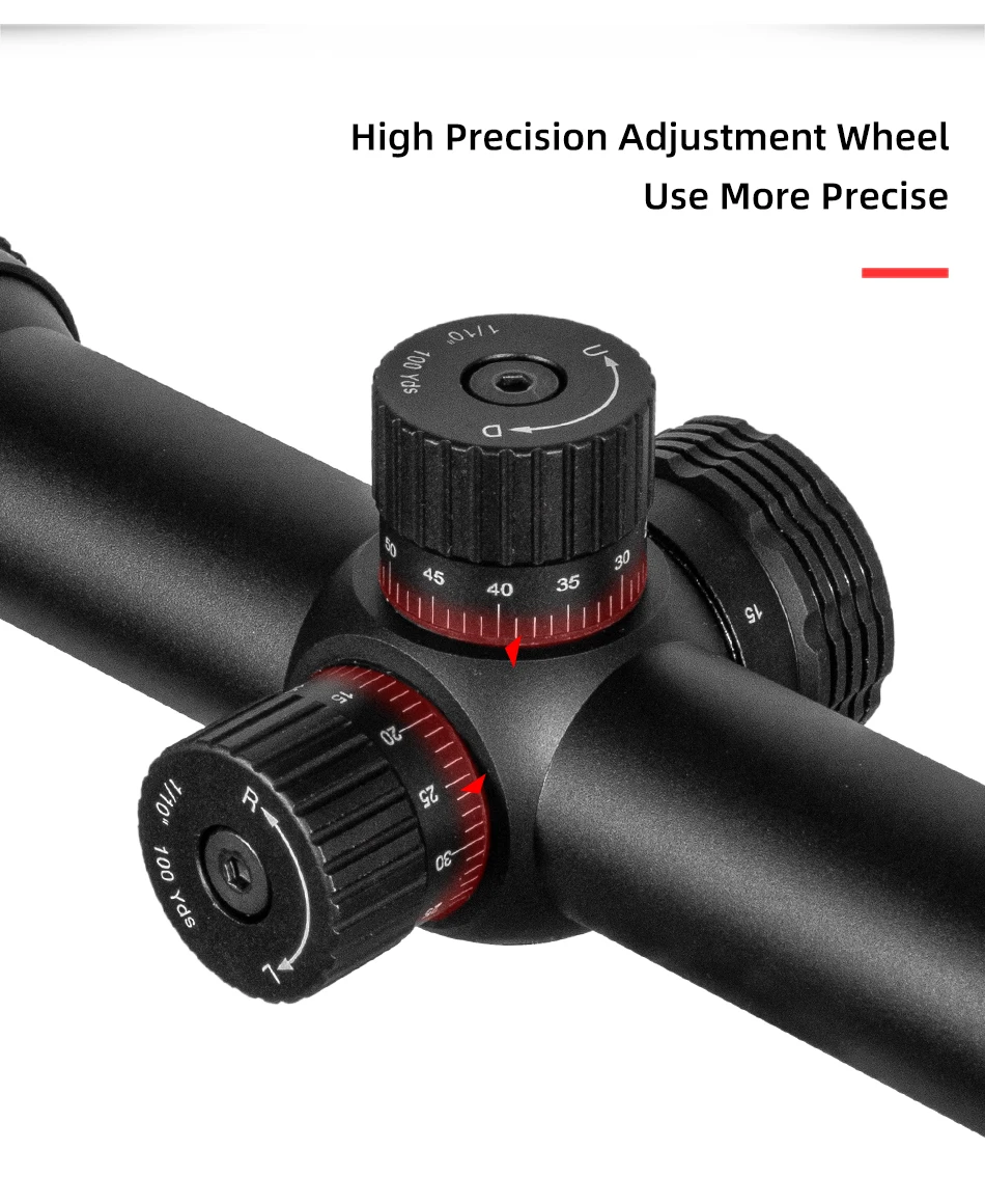 Tactical 8-32X56E Air Rifle Optics Red Dot Green Sniper Scope Compact ...