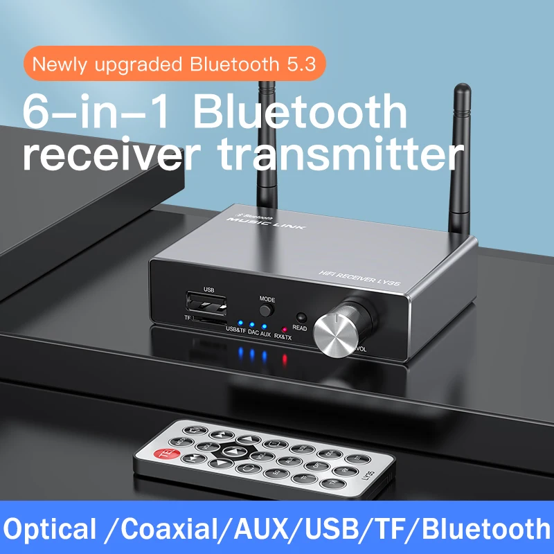 Transmisor-receptor-Bluetooth-5-3-DAC-6-en-1-ptico-Coaxial-AUX-RCA-USB ...