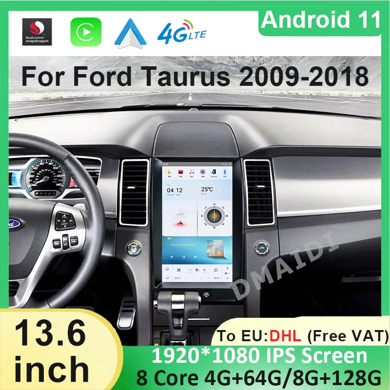 Qualcomm-13-6-Vertical-Screen-Android-12-Car-Radio-Multimidia-Player ...