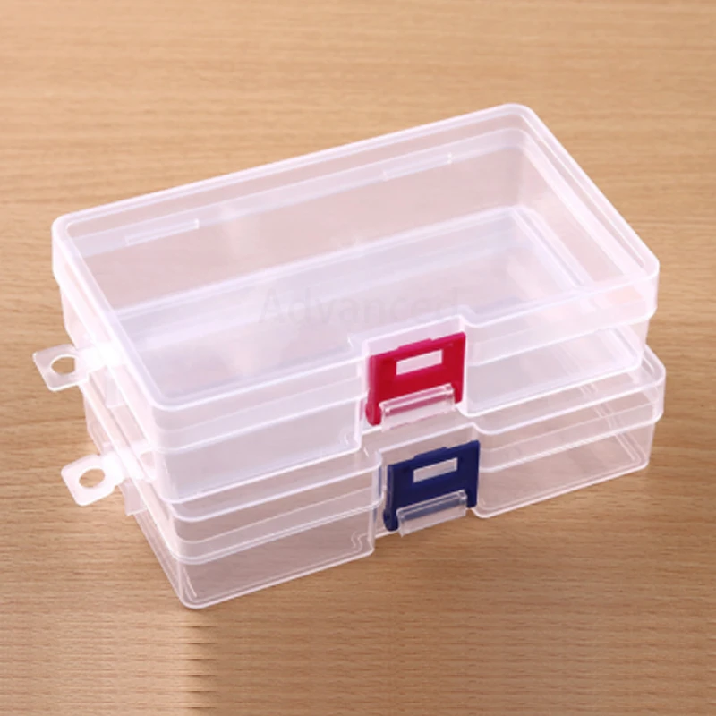 Transparent Plastic Storage Jewelry Box Empty storage box Container For ...