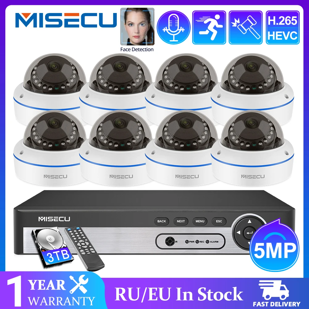 Video Surveillance System Misecu | Cctv Camera Security System Kit ...