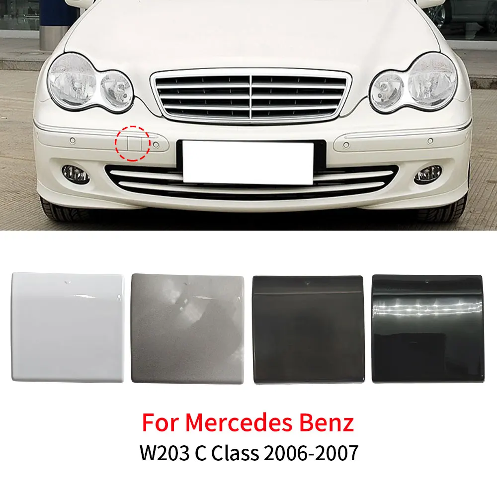 Car Front Bumper Tow Hook Cover Cap Replacement Accesssory For Mercedes ...