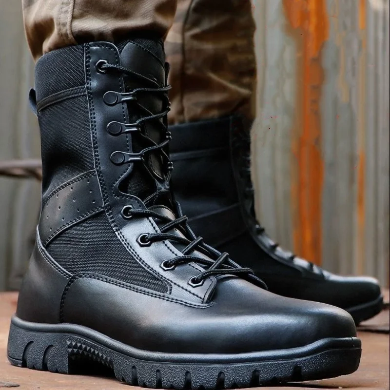 Fashion-Men-s-Black-Boots-Microfiber-Waterproof-Soft-Comfortable-Boot ...