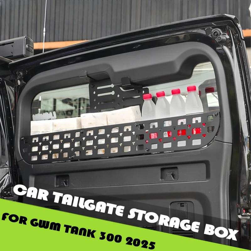 Auto Tailgate Storage Box Fit for GWM Tank 300 2025 Modified Auto Rear ...