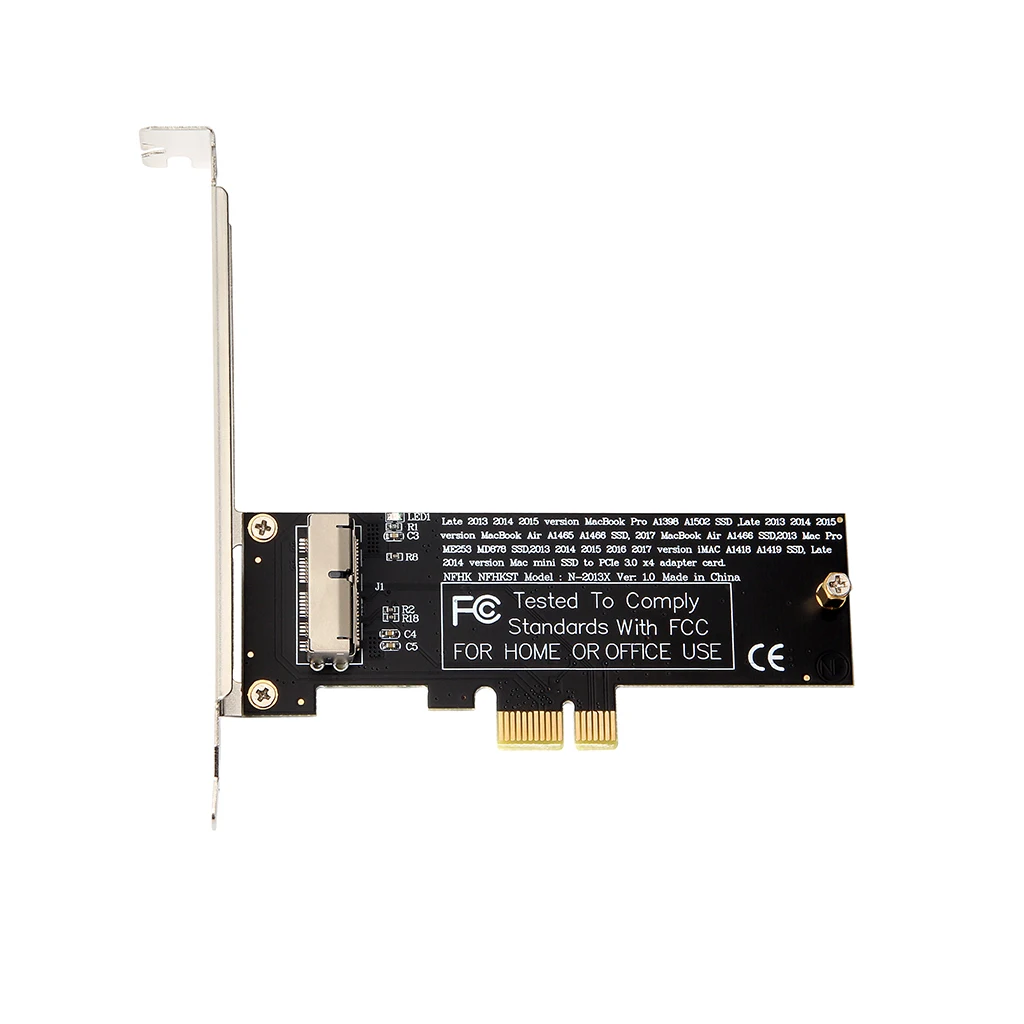 PCI Express Convert Card PCI E 1X to 12+16 Pin 2013 2017 Mac Pro Air ...