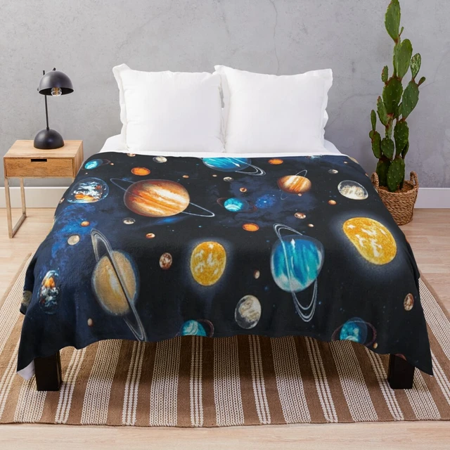 Boys Bedspread With Solar System