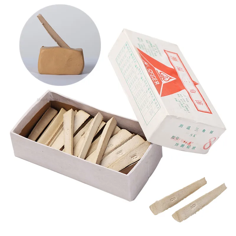 Pottery Kiln Temperature Measurement Triangular Cone Ceramic DIY Kiln ...