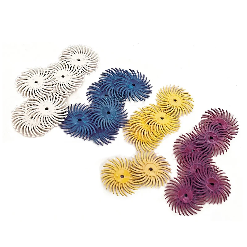 6PCS-Original-3M-Scotch-Brite-Polishing-Wheel-3-4-X-1-16-Radial-Brsitle ...