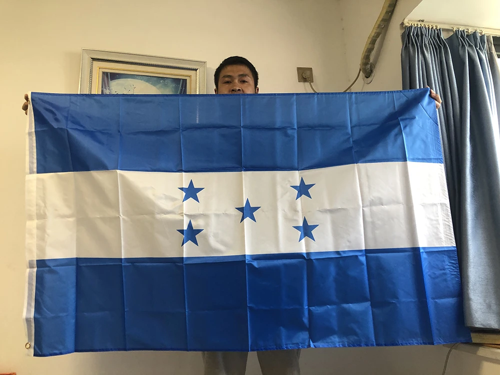 SKY-FLAG-Honduras-flag-90X150cm-HIGH-quality-polyester-hanging-HND-HN ...