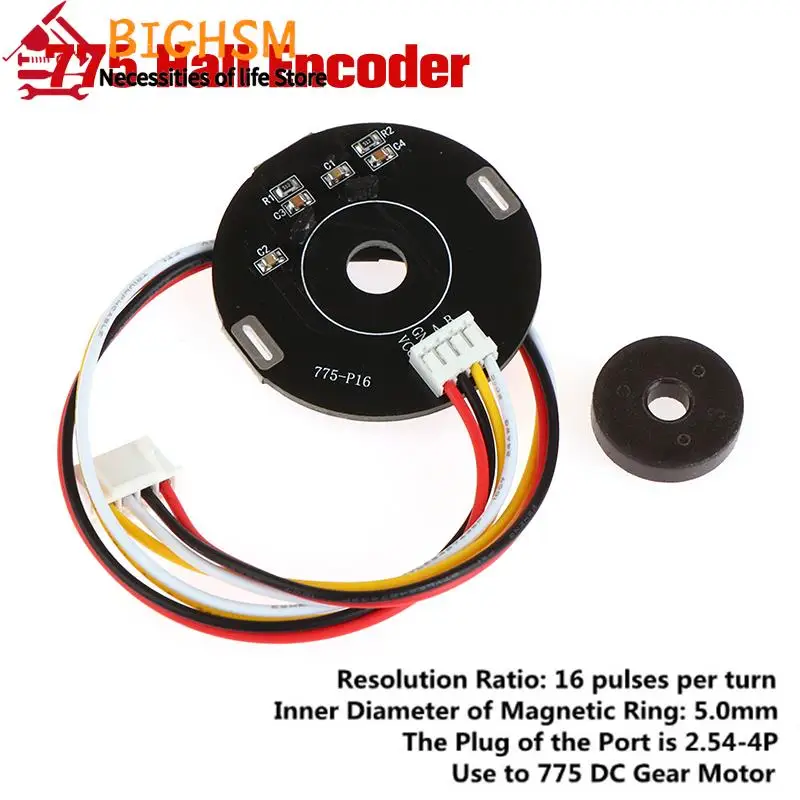Double-Hall-Magnet-Encoder-Magnet-Code-Plate-Rota-o-de-indu-o-Sensor-de ...
