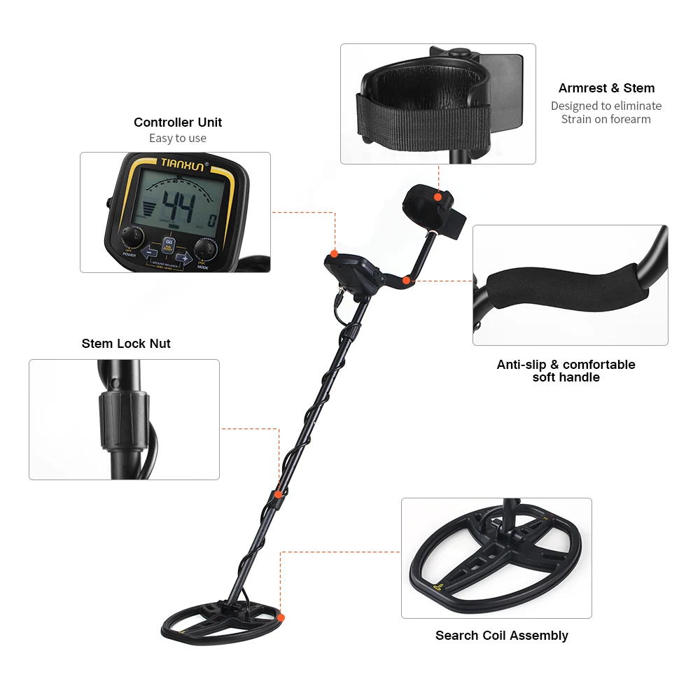 industrial-metal-detectors-TX-850-gold-detector-10-meter-depth-ground ...