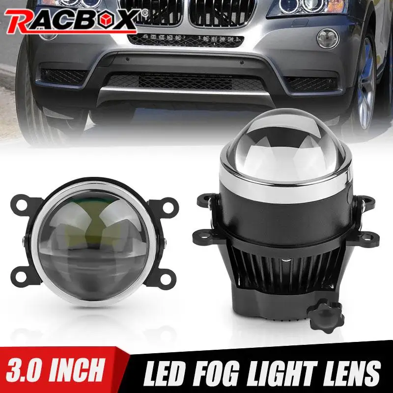 3-inch-Bi-LED-Universal-Metal-Fog-Light-Projector-Lens-Spotlight-Hi-Lo ...