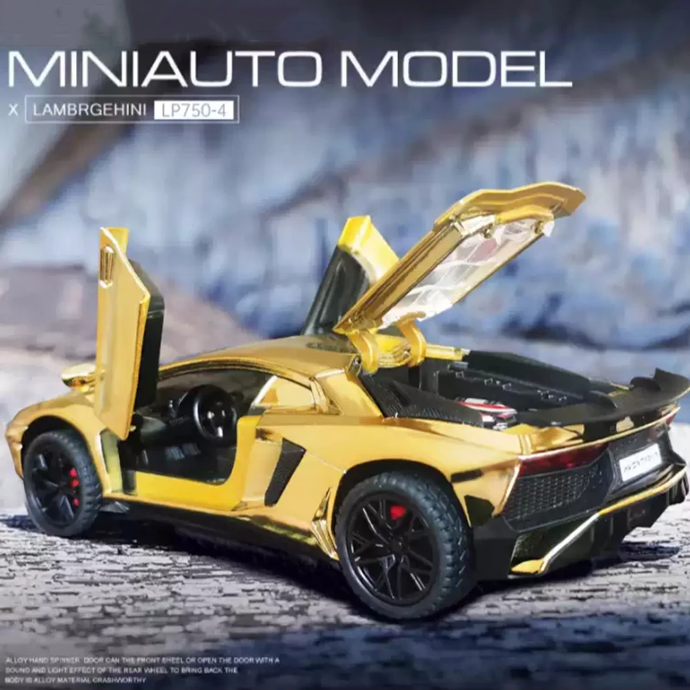 1:32 Scale LP750-4 Alloy G800 Models Toys Car Diecast Electroplating ...