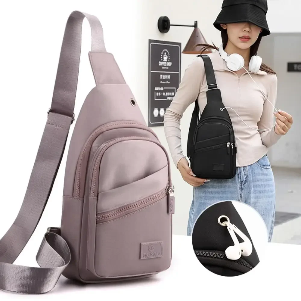 Outdoor-travel-women-s-chest-bag-fashionable-Korean-crossbody-bag ...