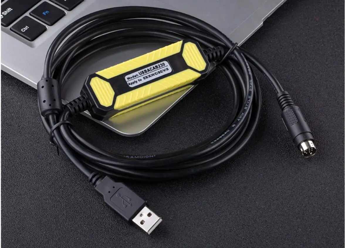 PLC Programming Cable DVP Es EX EH EC Series Download Data Wire USBACAB230