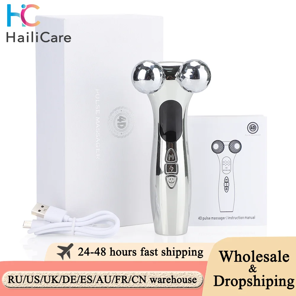 EMS-Facial-Massager-Roller-Microcurrent-Face-Lifting-Machine-V-Face ...