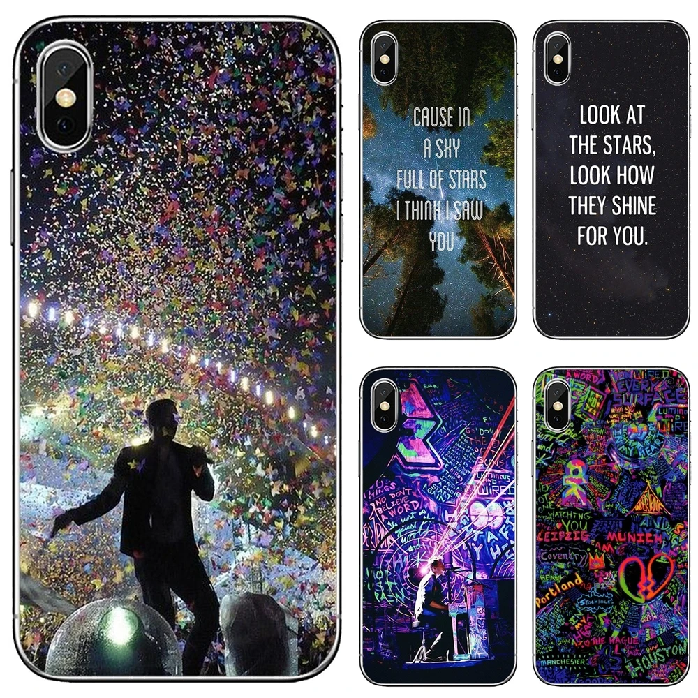POP Rock Bnads Coldplay póster británico para LG G2 G3 G4 Mini G5 G6 G7 ...