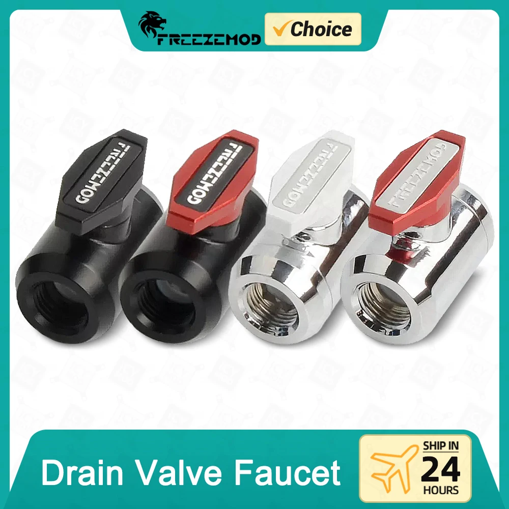 FREEZEMOD-rubinetto-della-valvola-di-scarico-Dual-G1-4-Thread-tappo-del-rubinetto-dell-acqua ...