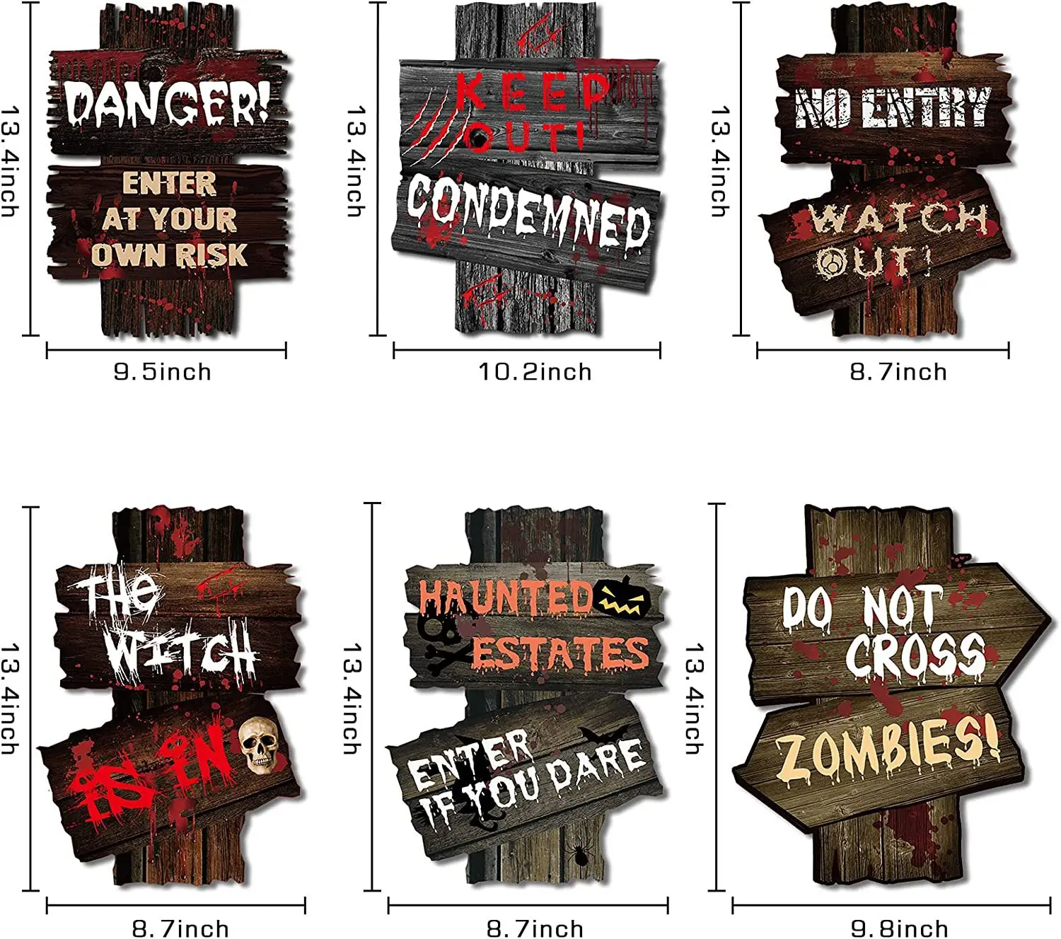Spooky Halloween Signs