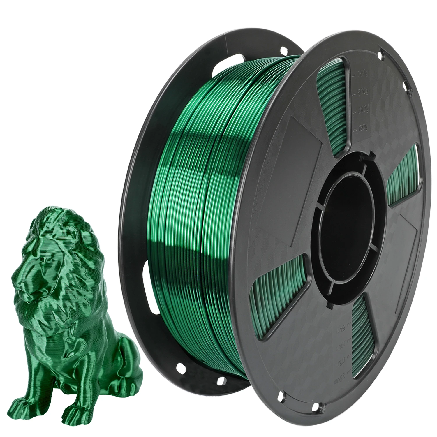 CC3D Silk Forest Green PLA Filament 1.75mm 1KG 3D Printing Filament ...
