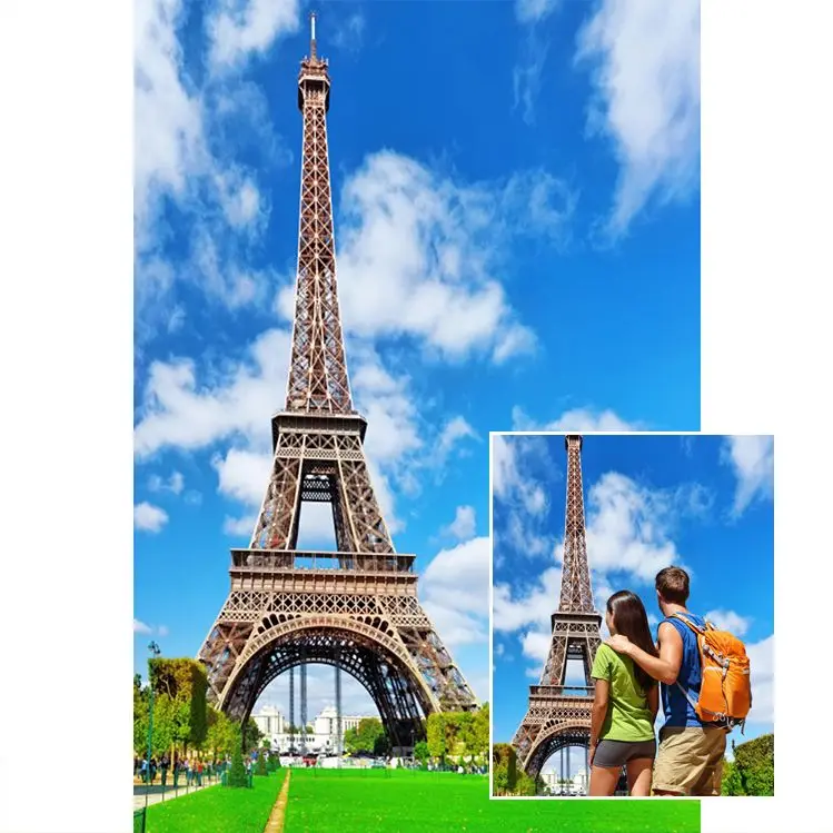 Fork Spoon And Eiffel Tower