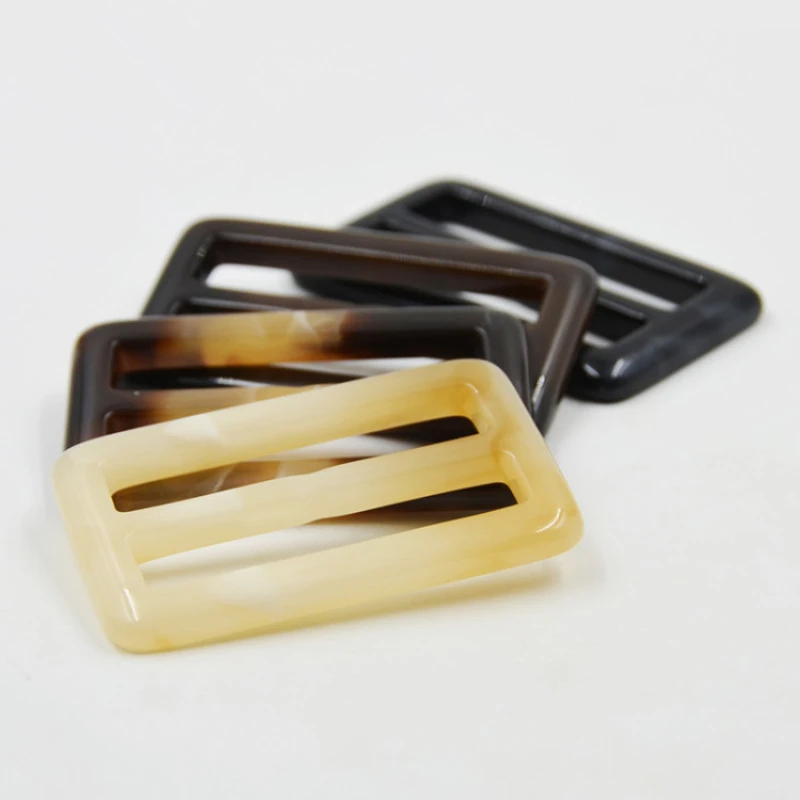 10pcs-pack-Plastic-Loops-Looploc-Rectangle-Rings-Adjustable-Buckles-For ...