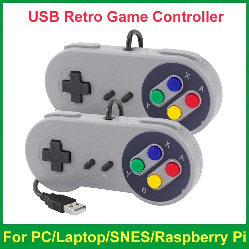USB-Gamepad-Gaming-Controller-for-PC-Laptop-Windows-7-8-10-SNES-Retro ...