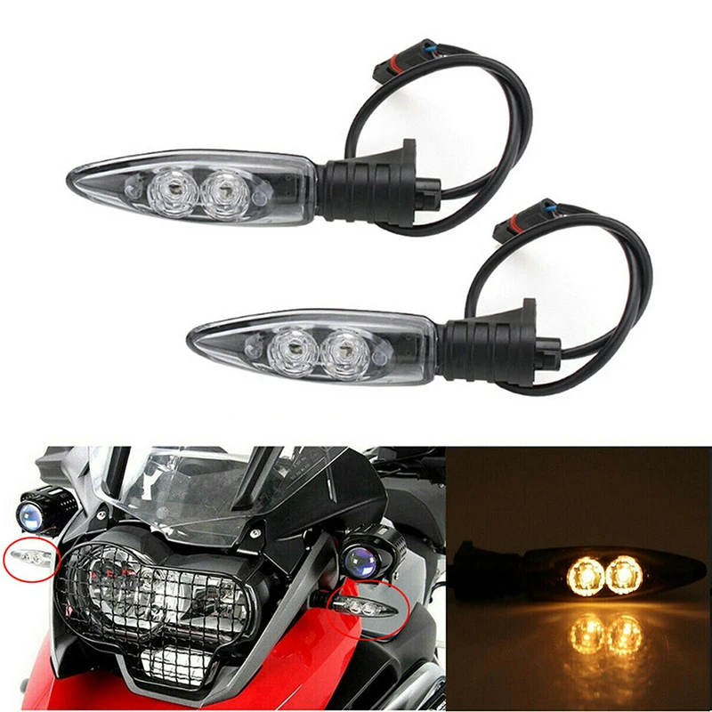 Motorcycle-Front-or-Rear-LED-Turn-Signal-Indicator-Light-Blinker-Fit ...