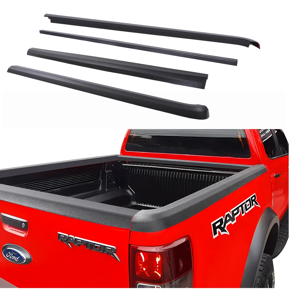 Tailgate Cover Protector for Ford Ranger Raptor 2018 2019 2020 2021 ...