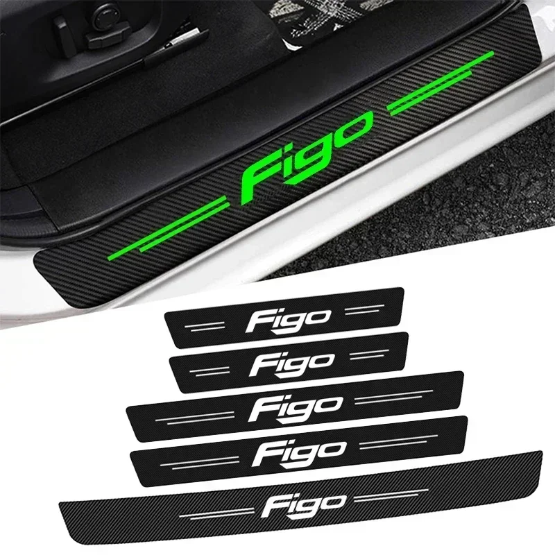 Luminous-Car-Door-Sill-Protector-Rear-Trunk-Bumper-Threshold-Sticker ...