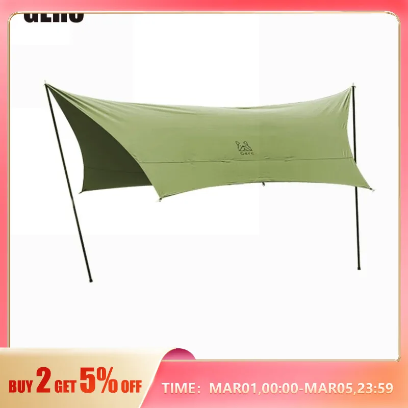 GERC-Polyester-Canopy-Outdoor-Tent-Camping-Folding-Portable-Vinyl ...